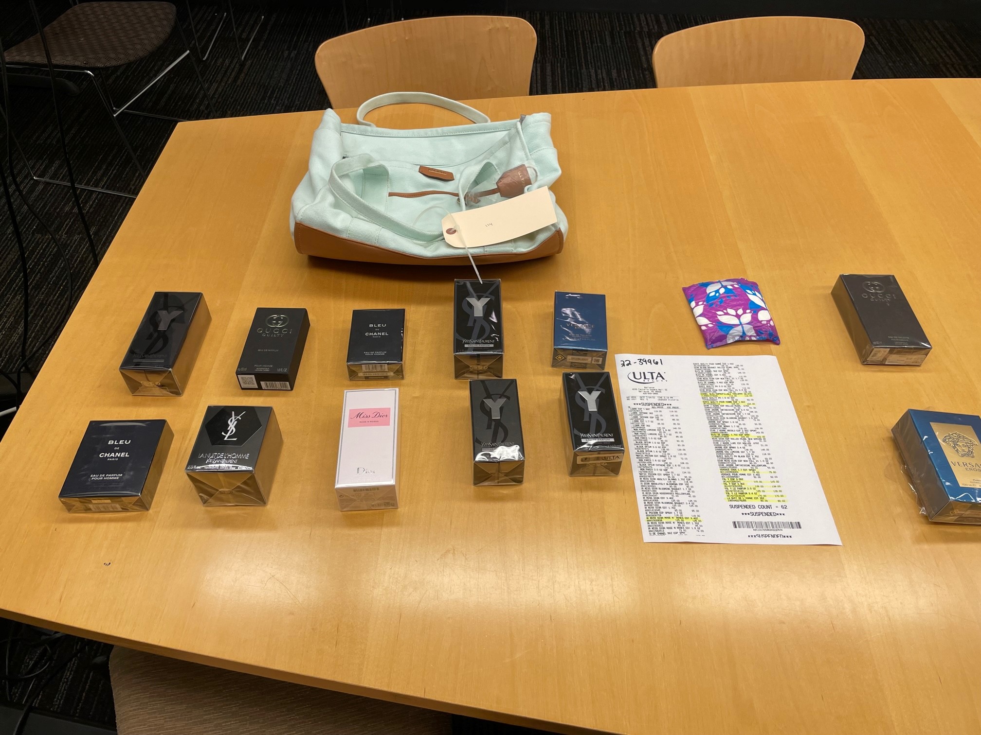 Charges in two major organized retail theft cases; charges pending in a ...